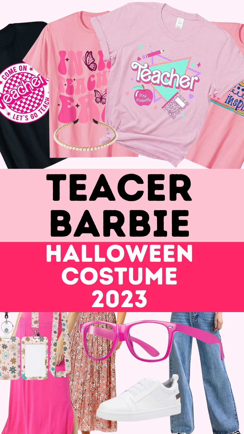 13 DIY Ideas for a Teacher Barbie Costume for Halloween 2024! Try ...
